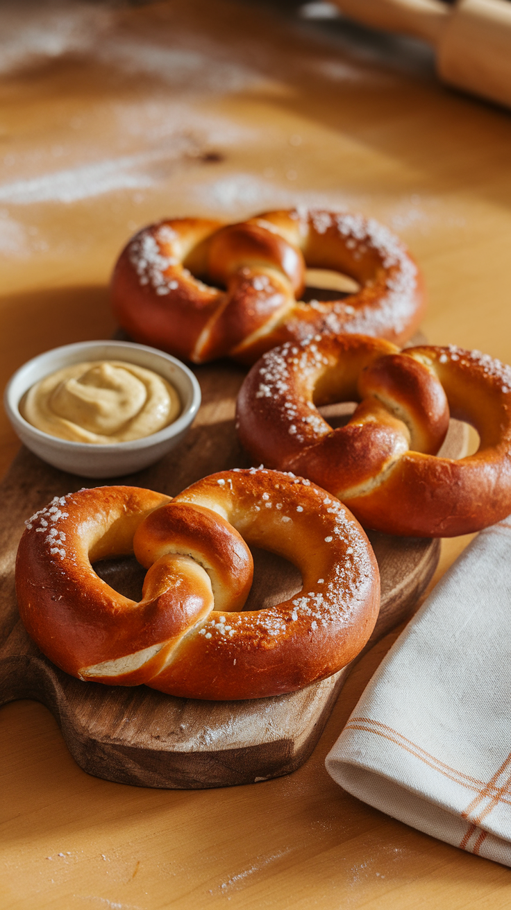 Soft and Golden German Pretzels: A Taste of Bavaria - Shortcut To Delicious