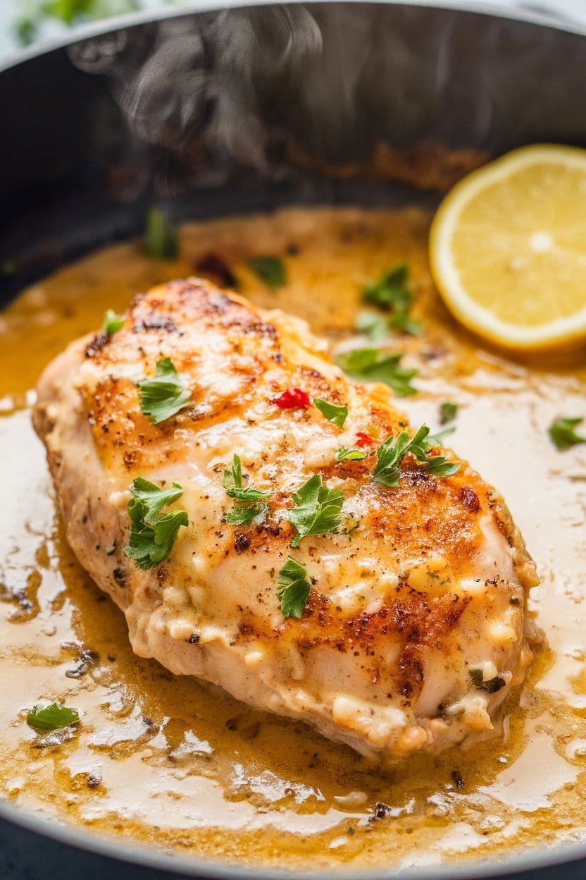 The Ultimate Creamy Garlic Butter Chicken - Shortcut To Delicious