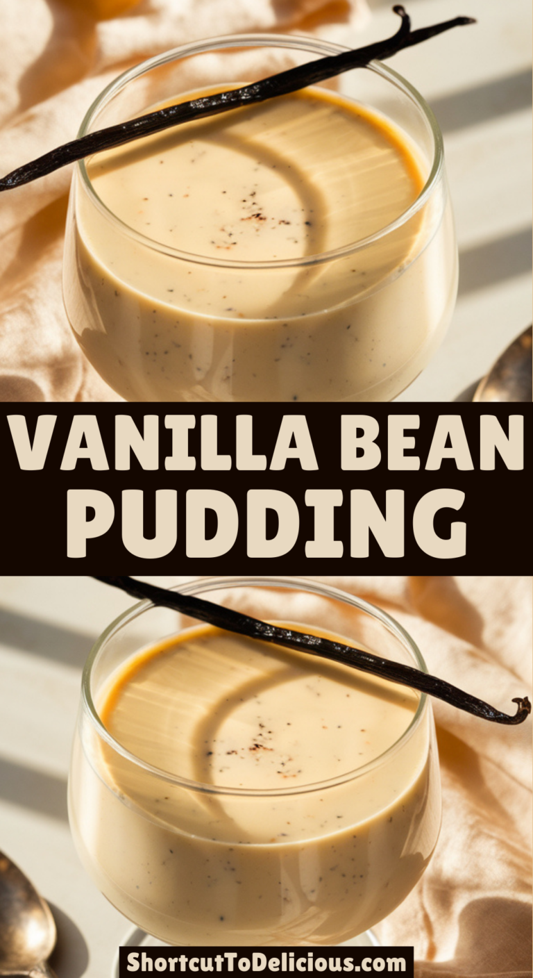 Homemade Vanilla Bean Pudding - Shortcut To Delicious