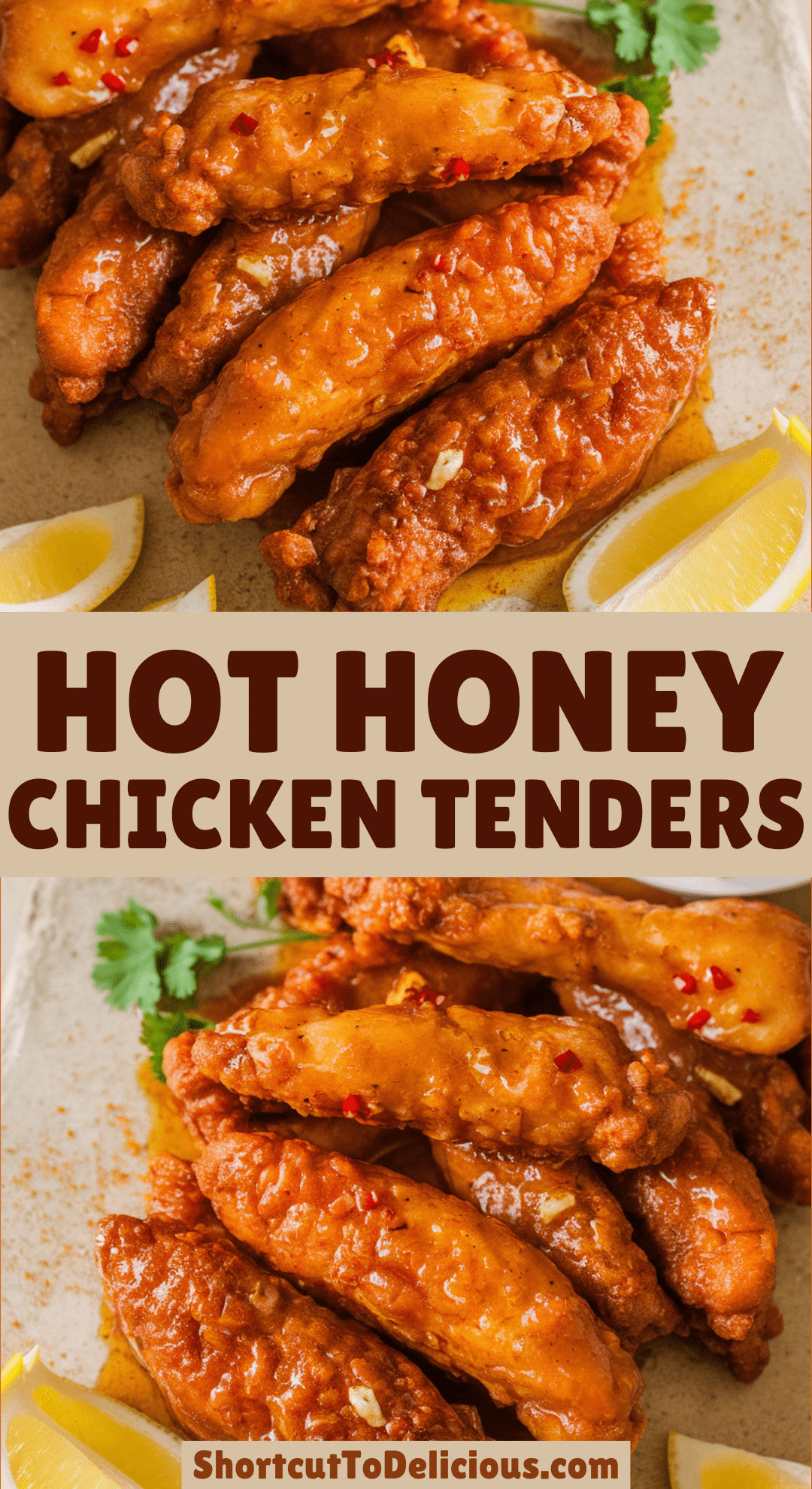 Hot Honey Chicken Tenders - Shortcut To Delicious