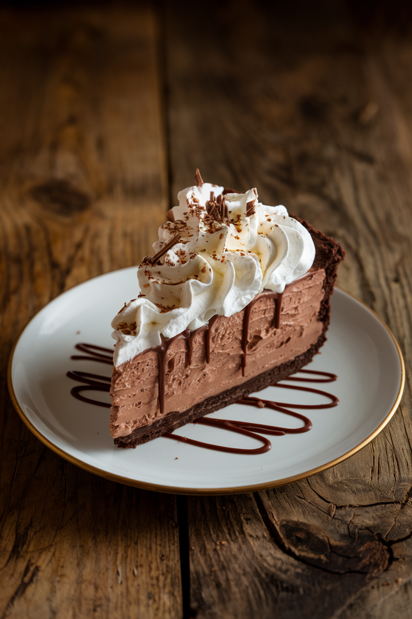 No-Bake Chocolate Silk Pie - Shortcut To Delicious