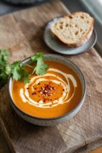 Creamy Spicy Sweet Potato Soup - Shortcut To Delicious